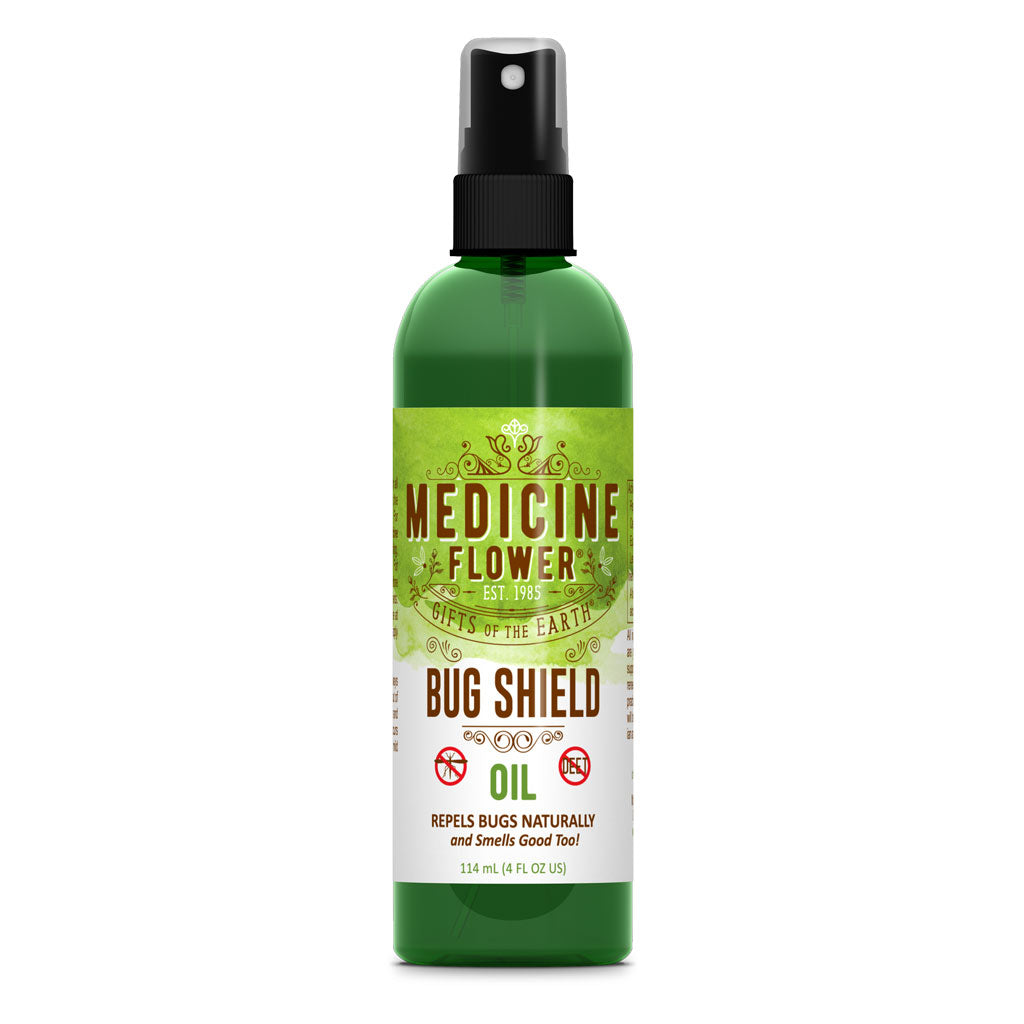 Bug Shield® Oil Spray 100% Natural Bug Repellent – Medicine Flower