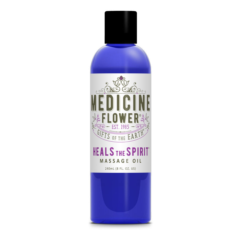 Heals the Spirit™ Massage Oil 8oz 240ml – Medicine Flower
